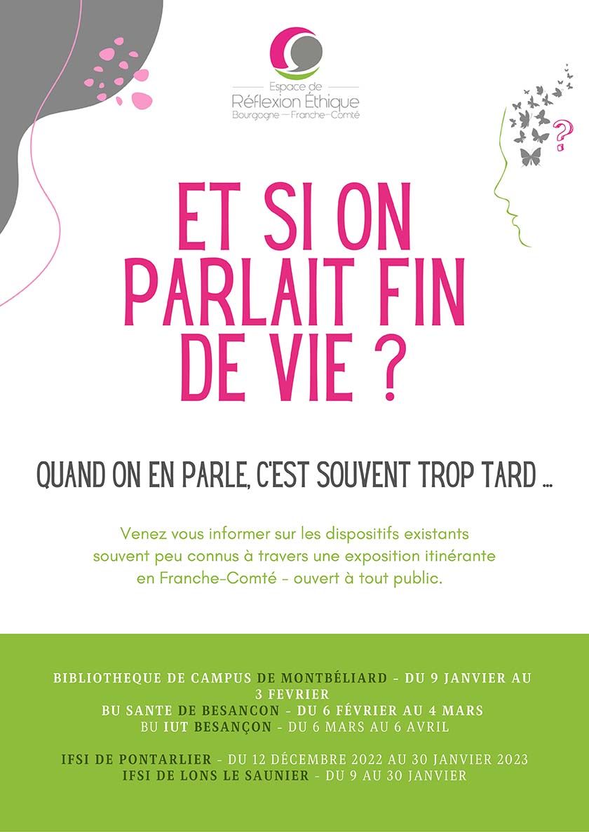 Et Si On Parlait Fin De Vie Lactu De Luniversité De Franche Comté